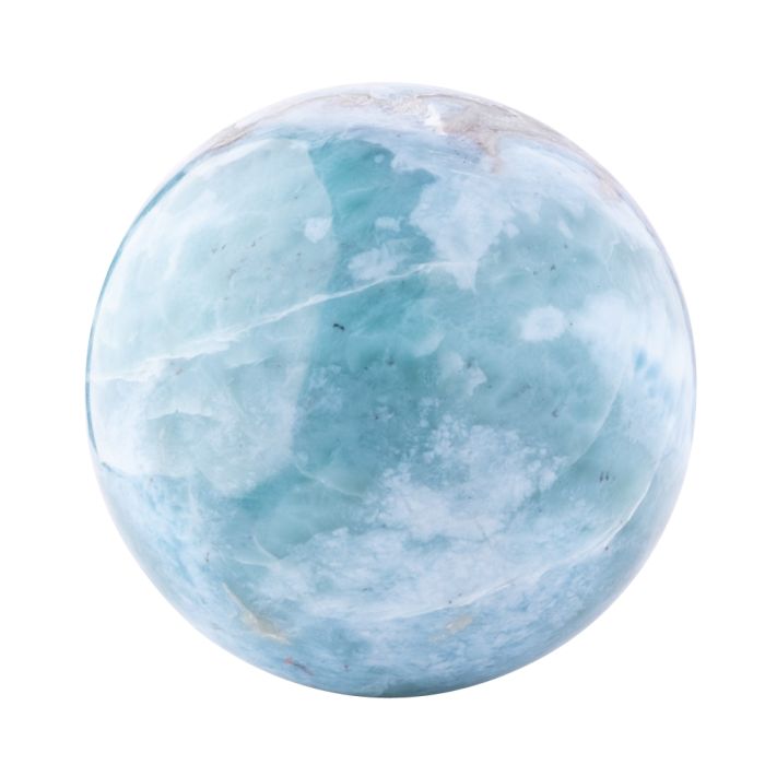 Larimar Sphere First Grade 41g, Dominican Republic (1pc) NETT