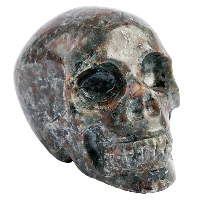 Yooperlite UV Reactive Skull approx 3.5inch (1pc)