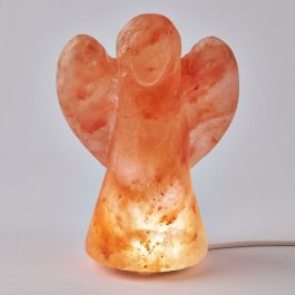 Himalayan Angel Salt Lamp, Pink with USB LED (1pc) NFD